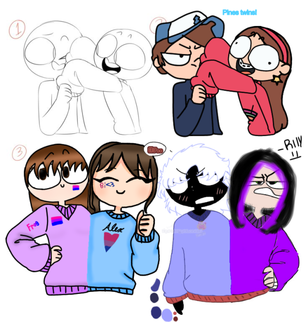 Sweater collab - ibisPaint