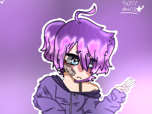 Pretty oc named Laura - ibisPaint