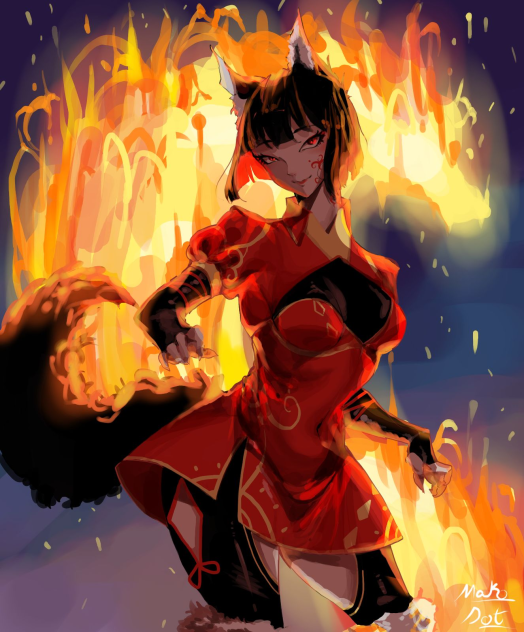 FIRE-Susuka - ibisPaint