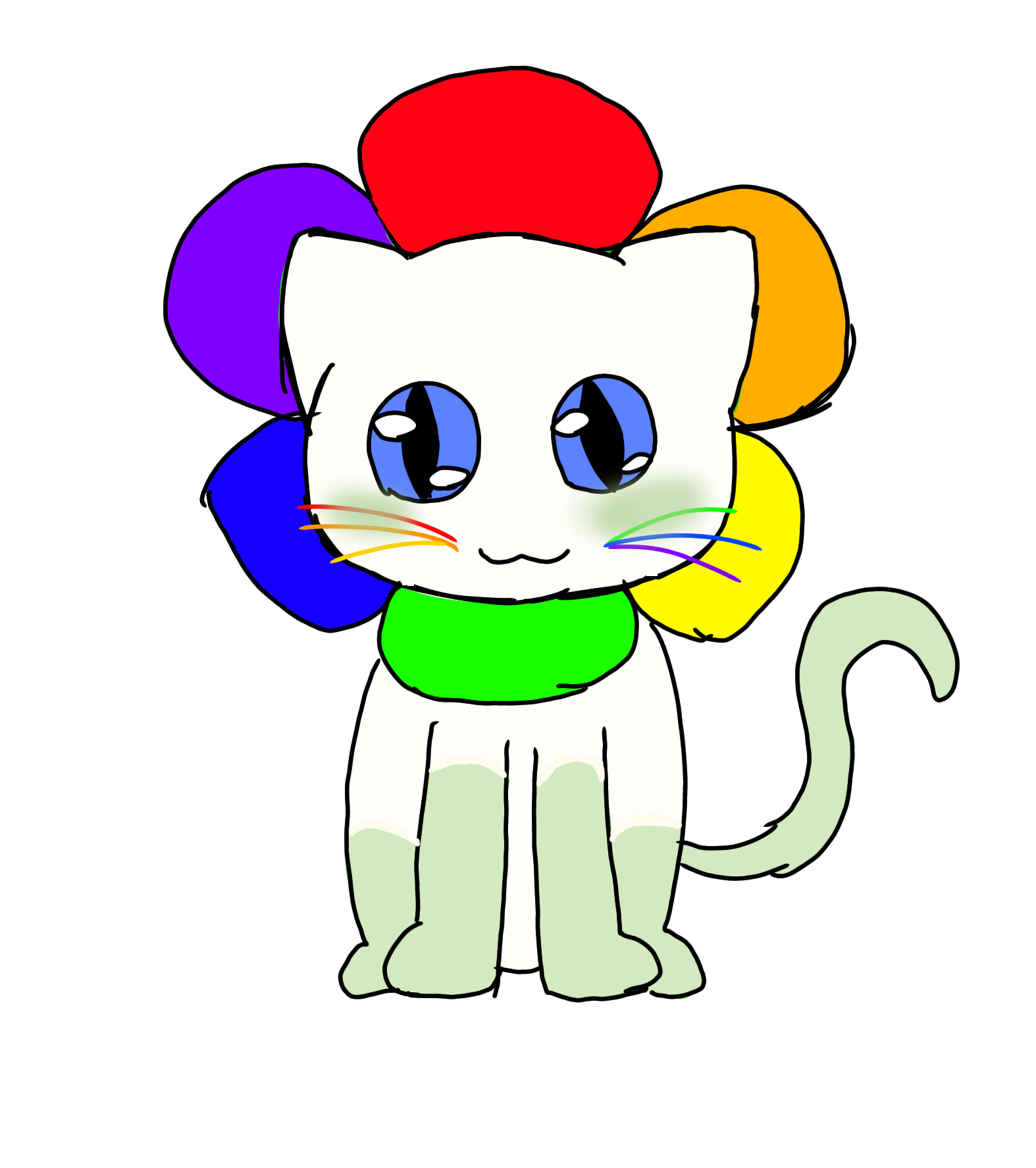 Dandy Cat - ibisPaint