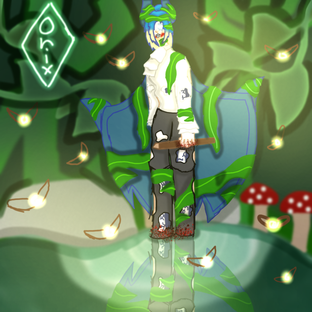 The pond girl - ibisPaint