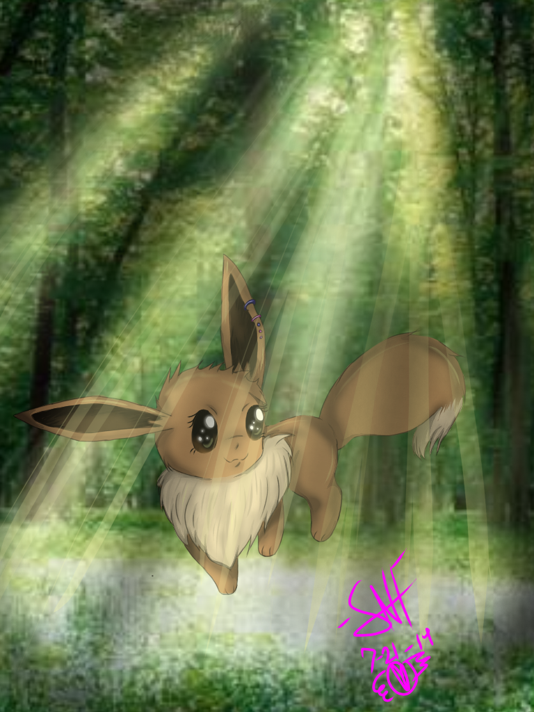speedpaint eevee - ibisPaint