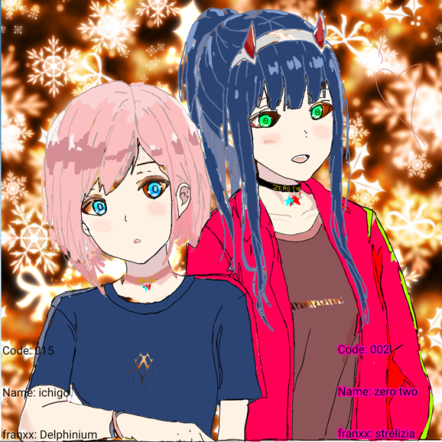 darling in the franxx - ibisPaint