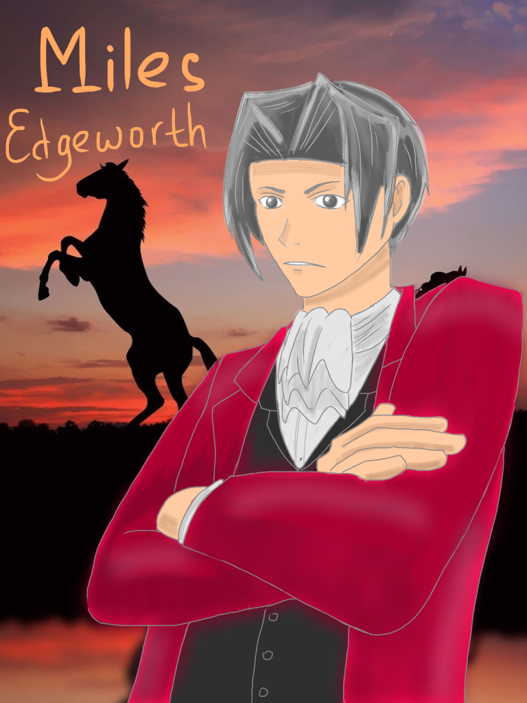 Miles Edgeworth - ibisPaint