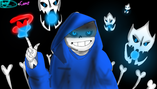 Sans From Glitchtale - ibisPaint