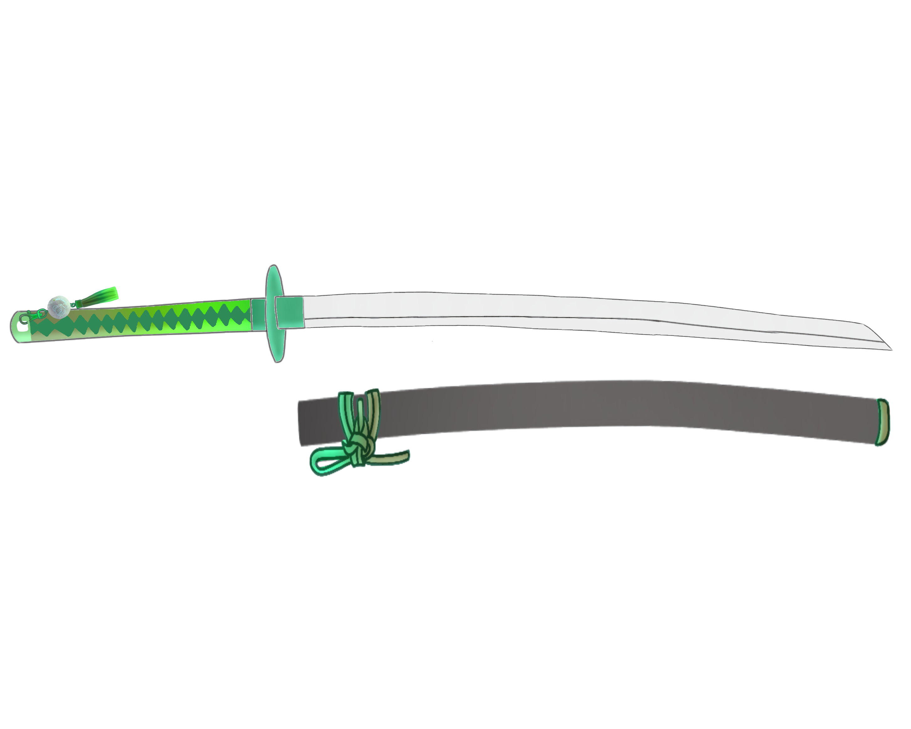 Uchigatana katana (Capricorn) - ibisPaint