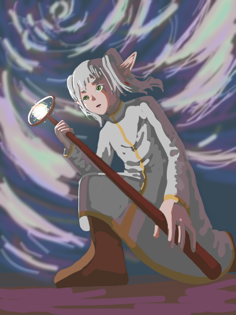 Cast a big spell - ibisPaint