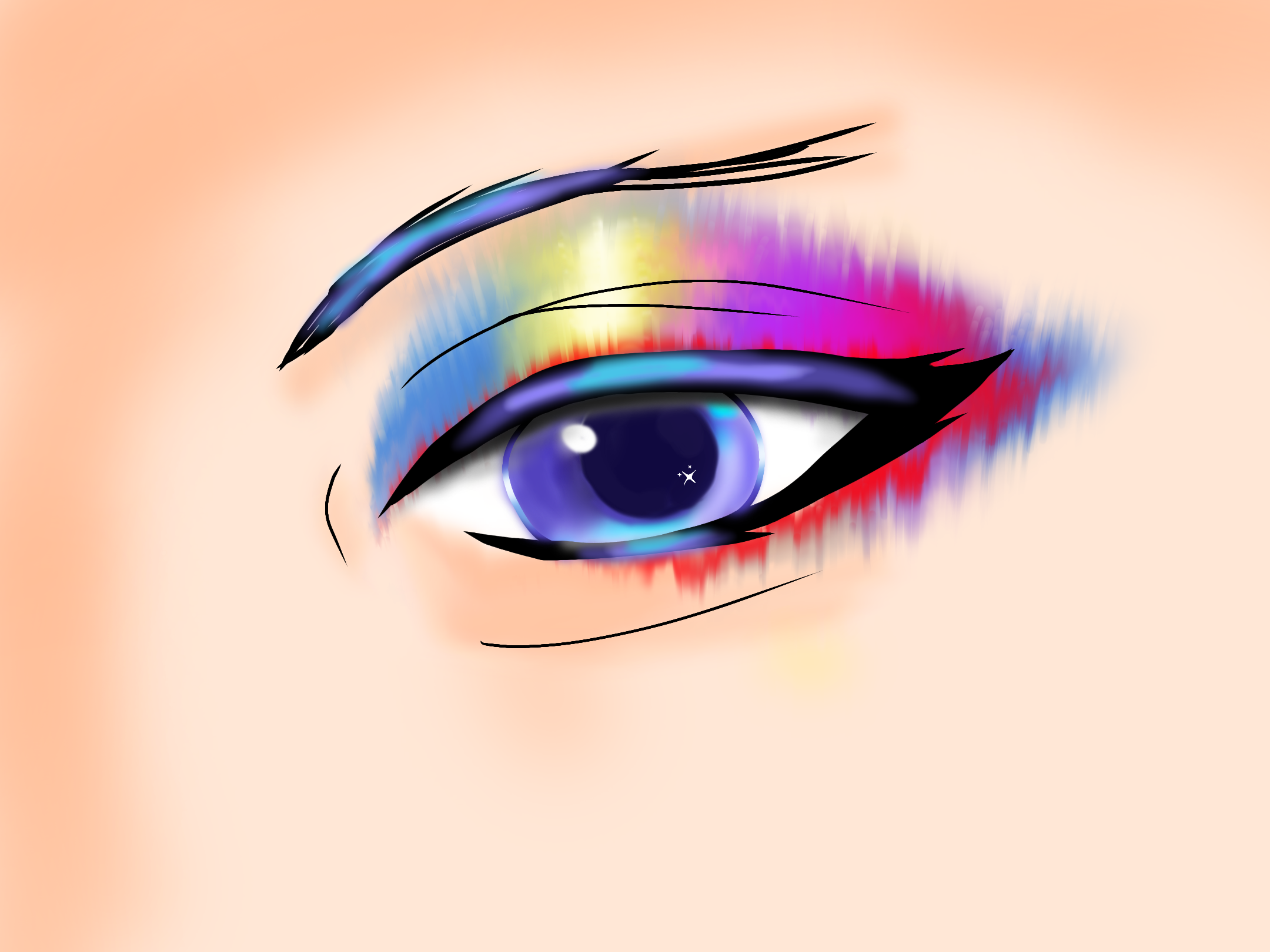 Peacock colors - ibisPaint