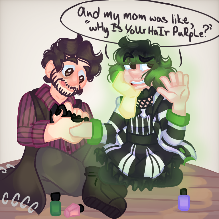 Beetlejuice Reverse Au - ibisPaint