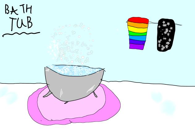 Bath tub - ibisPaint