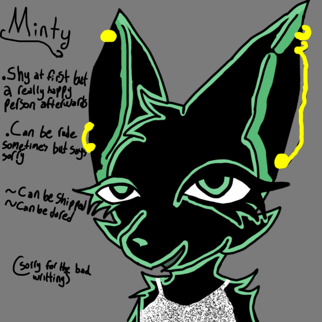 Color’s comic OC Minty - ibisPaint