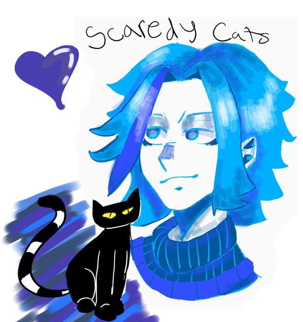 Scaredy 🐱 - ibisPaint
