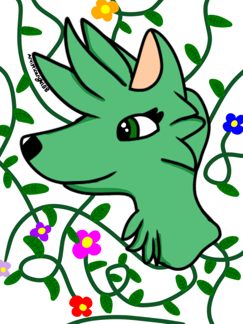 Nature Element Wolf - Speedpaint - ibisPaint