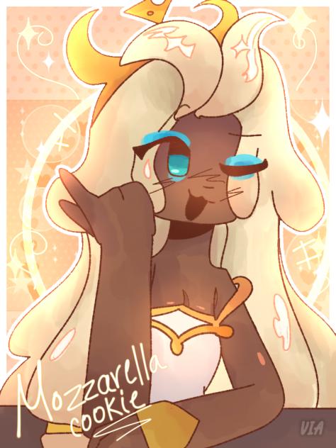 Mozzarella cookie - ibisPaint