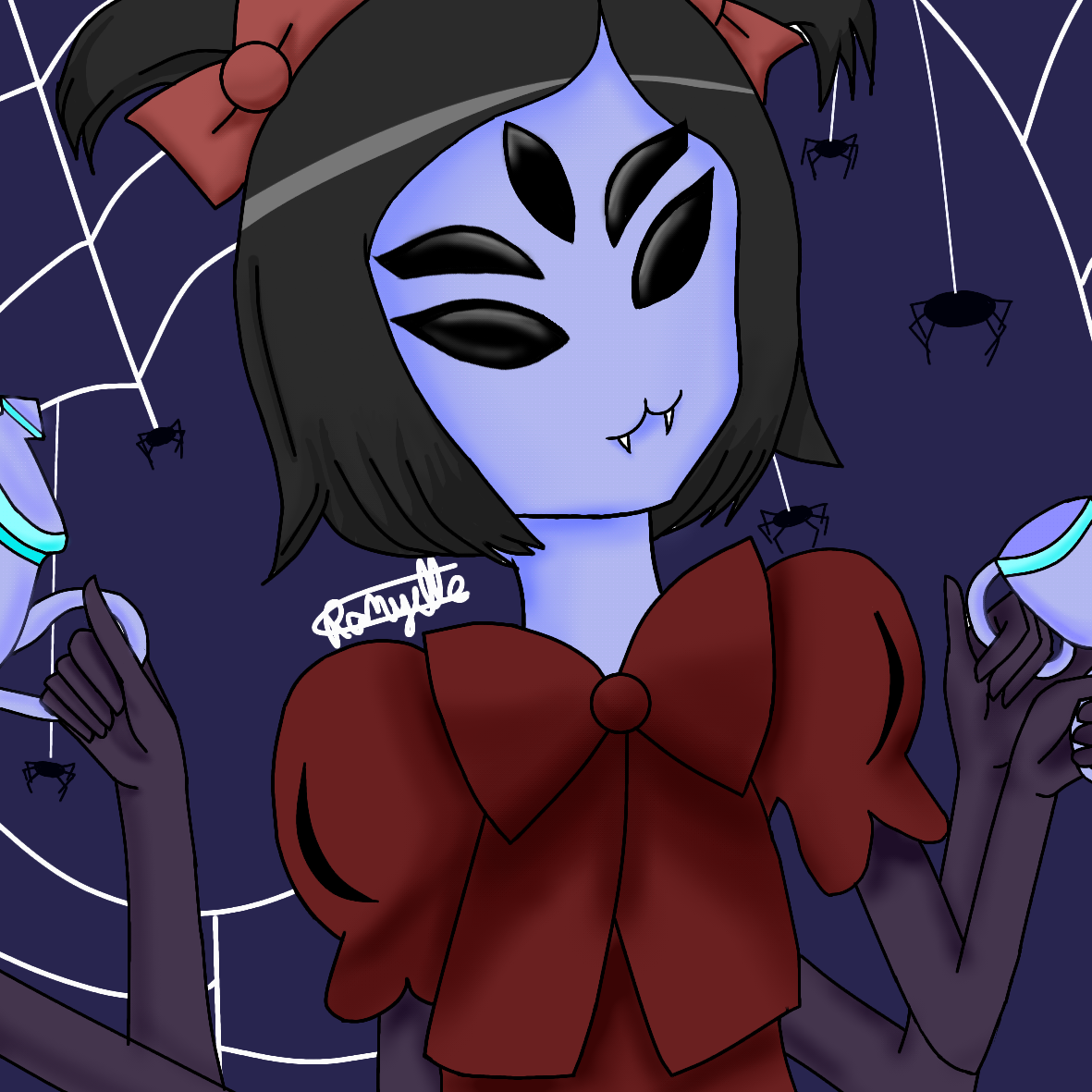 Undertale Muffet - ibisPaint