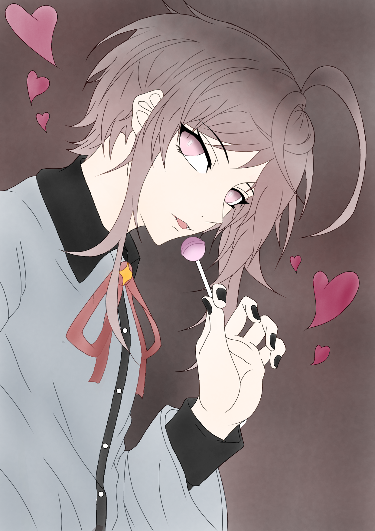 Your typical vampire guy - ibisPaint