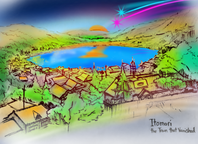 Itomori IBIS PAINT X the Town Vanished - ibisPaint