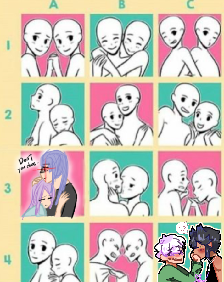 Collab 2 !! (lover's, BFFs, & Siblings) - ibisPaint