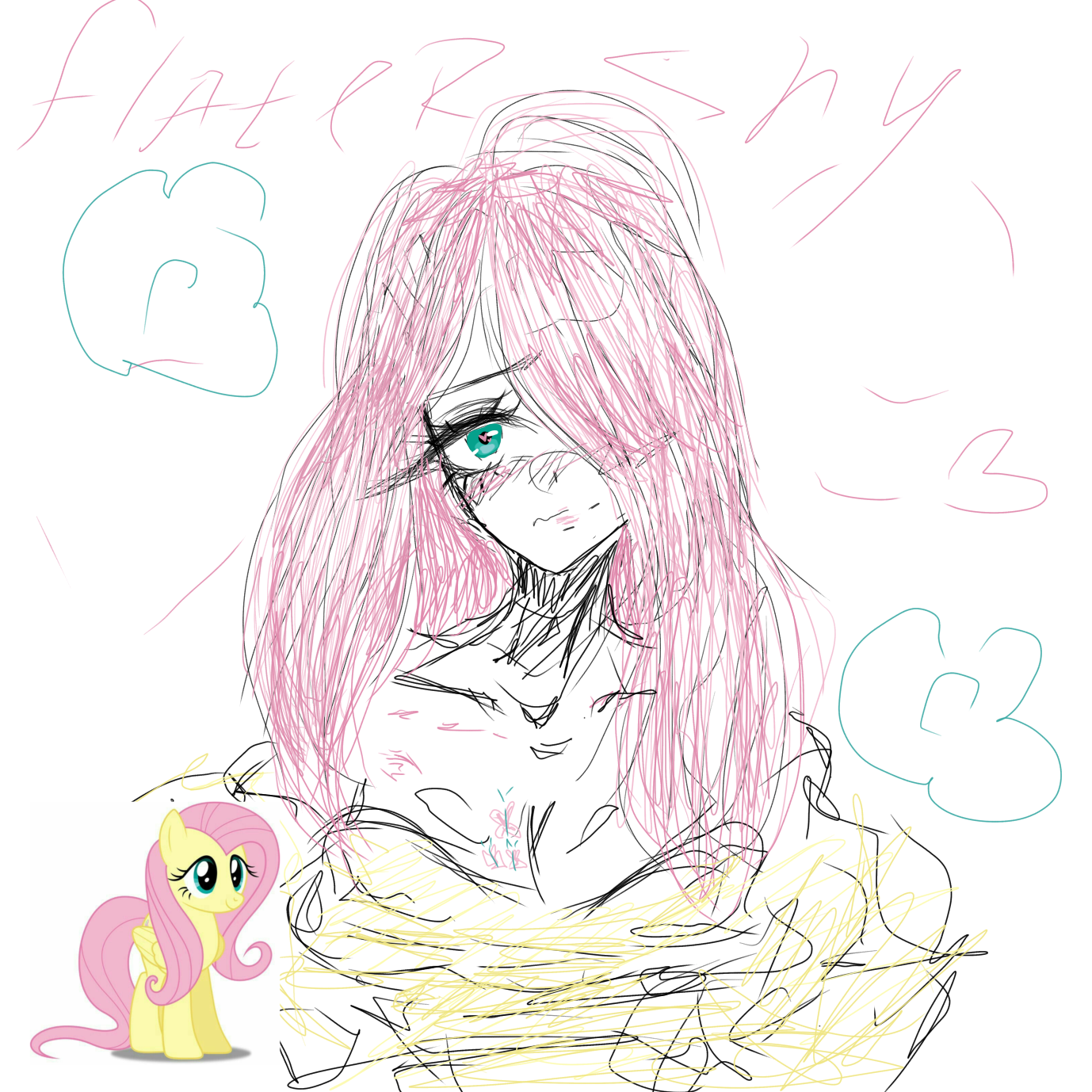 Fluttershy from mlp - ibisPaint