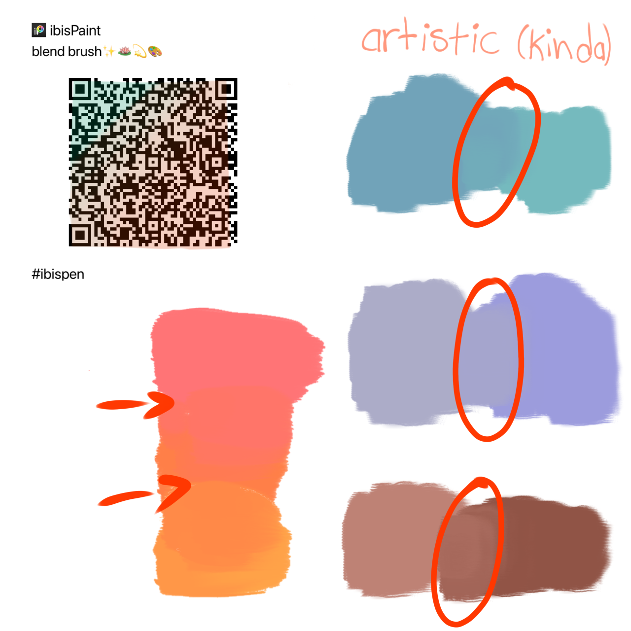 My blend brush💫🎨 - ibisPaint