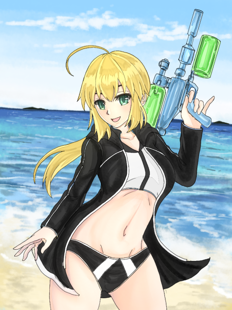 artoria archer fgo - ibisPaint