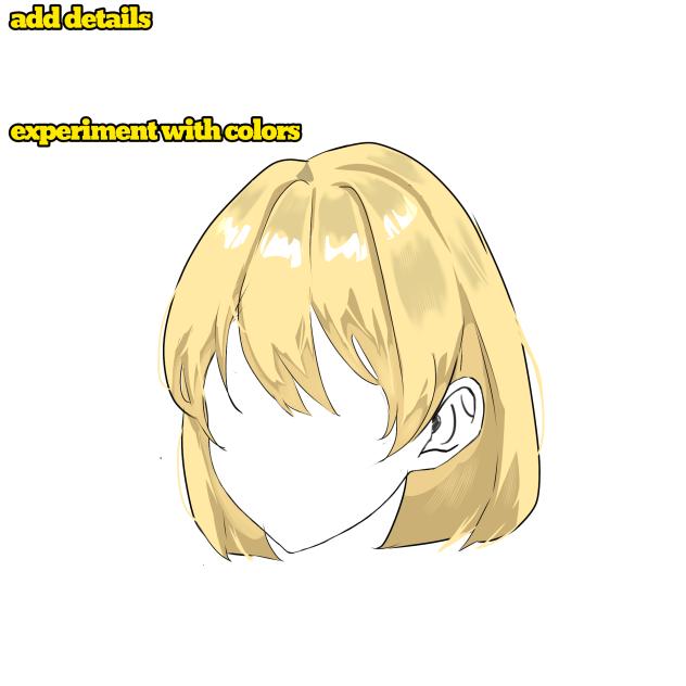 Hair tutorial from Ibis paint - ibisPaint