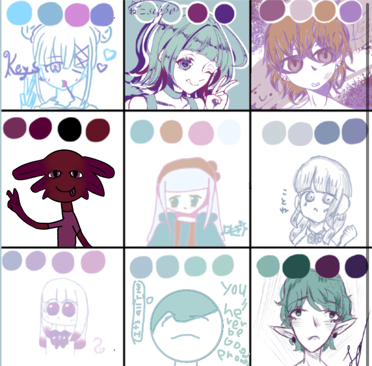 Four color challenge (complete) - ibisPaint