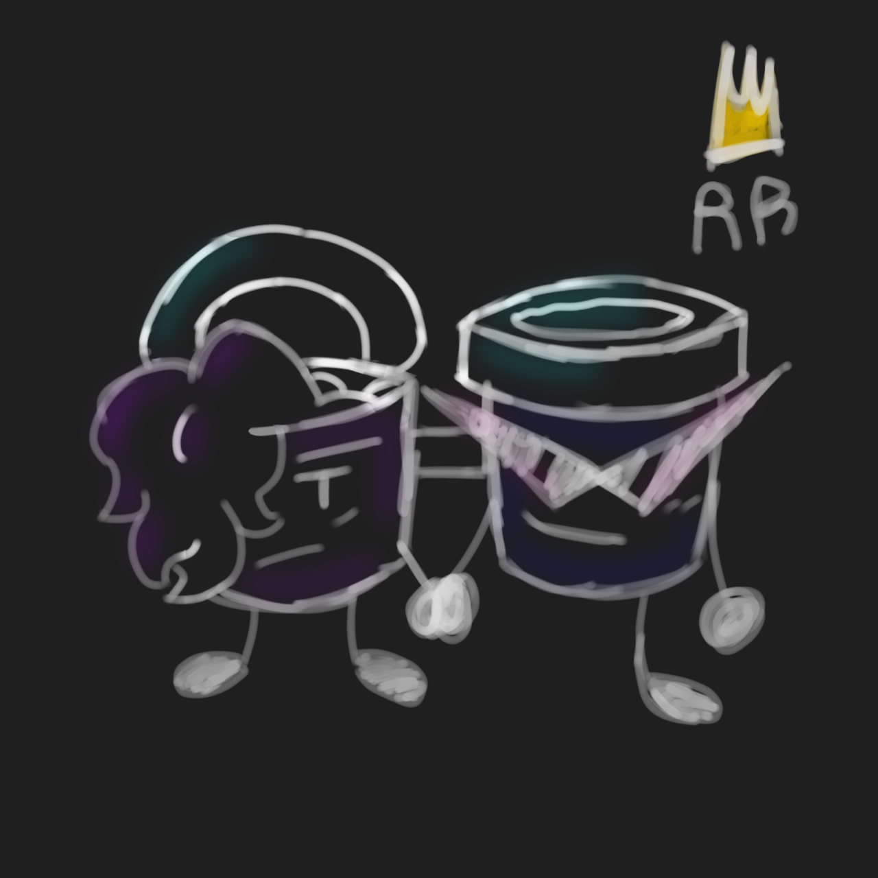 Paint jar twins - ibisPaint
