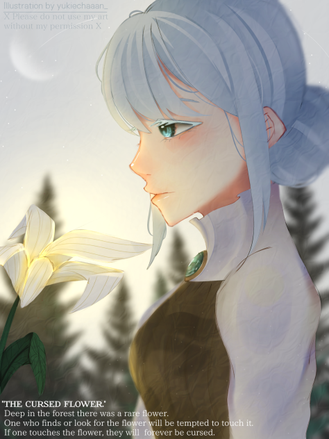 The cursed flower - ibisPaint