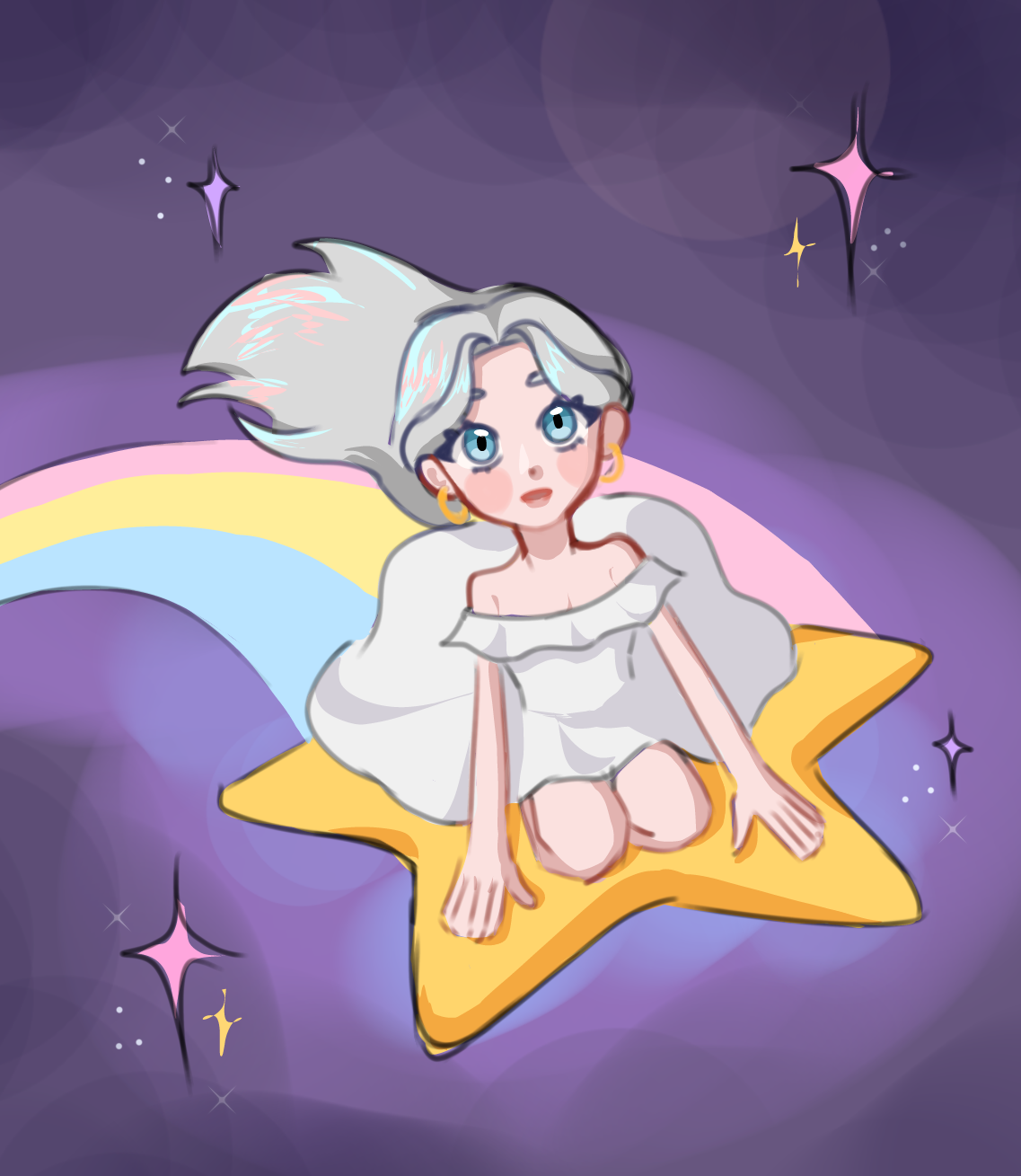 shooting star 💫 - ibisPaint