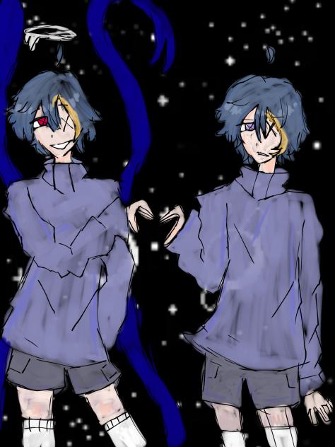 I have two sides - ibisPaint