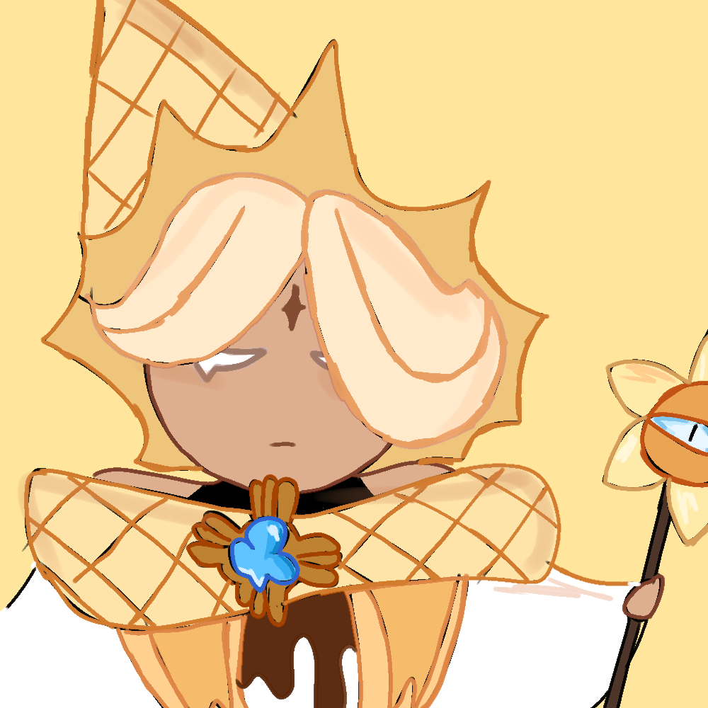 Cookie Run Silly Vanilly fanart - ibisPaint