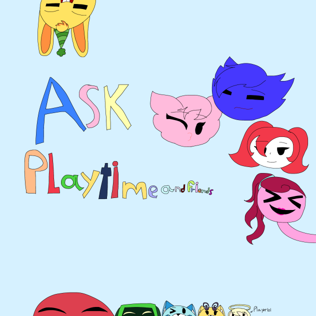 Ask playtime and Friends! - ibisPaint