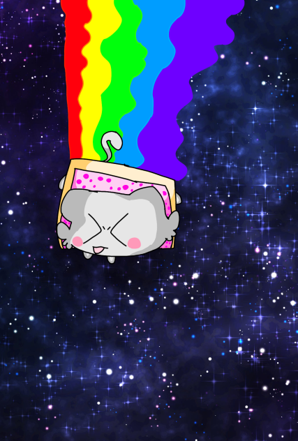 nyan cat 🐱 - ibisPaint