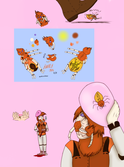 amara the spyder - ibisPaint