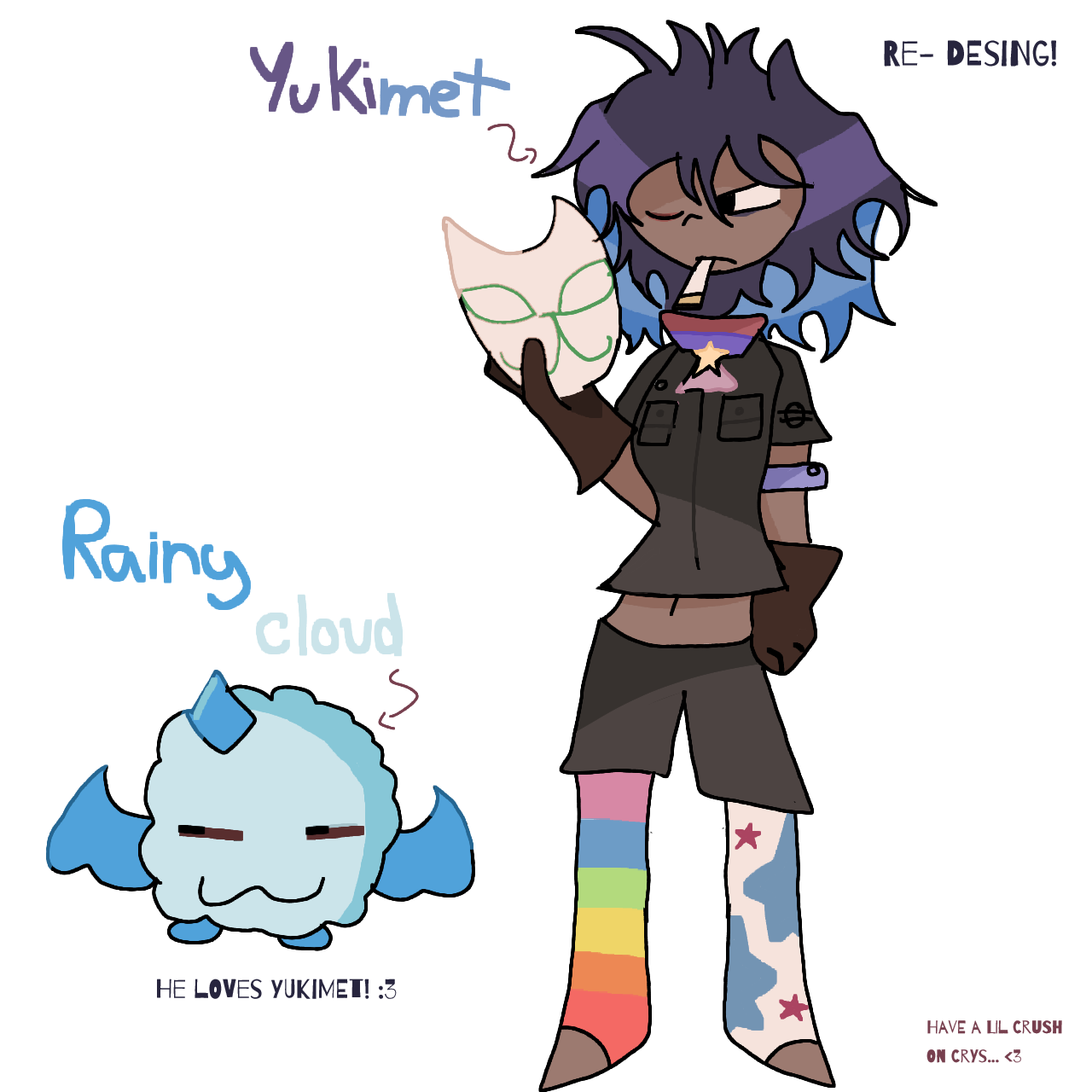 Yukimet Redising! + My 100th DRAW!! - ibisPaint