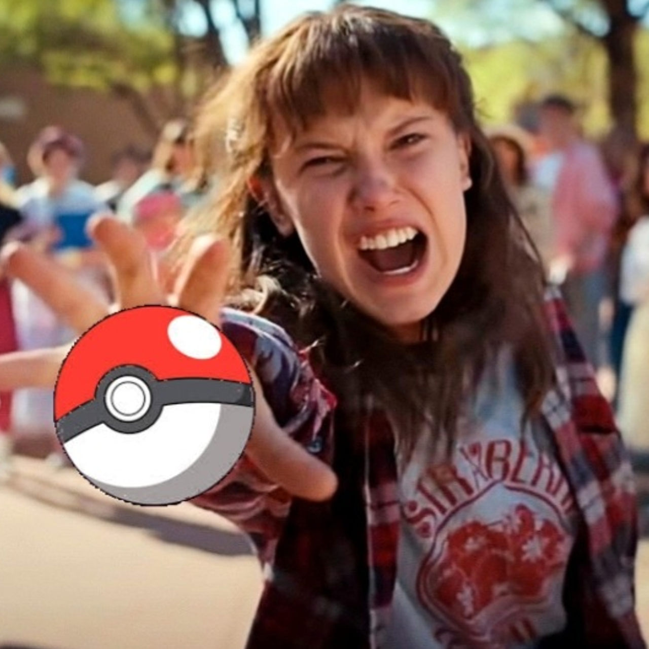 pokemon x stranger things - ibisPaint