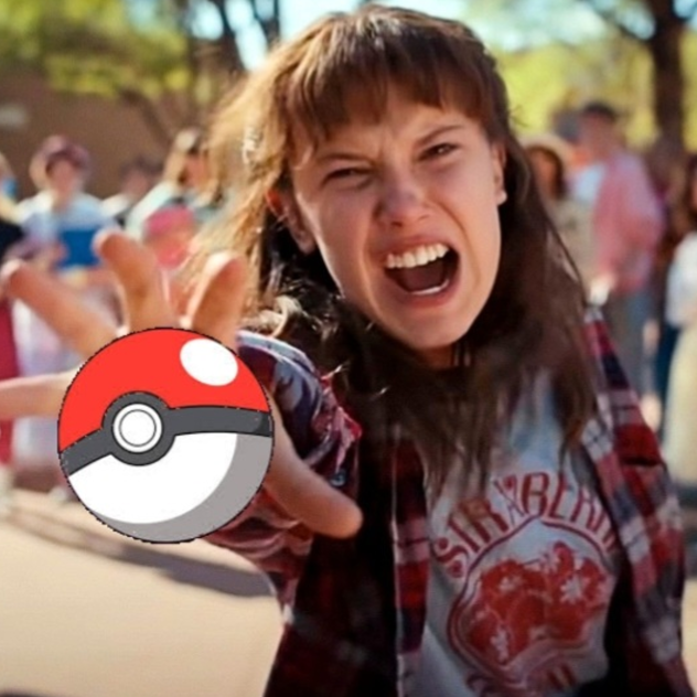 pokemon x stranger things - ibisPaint