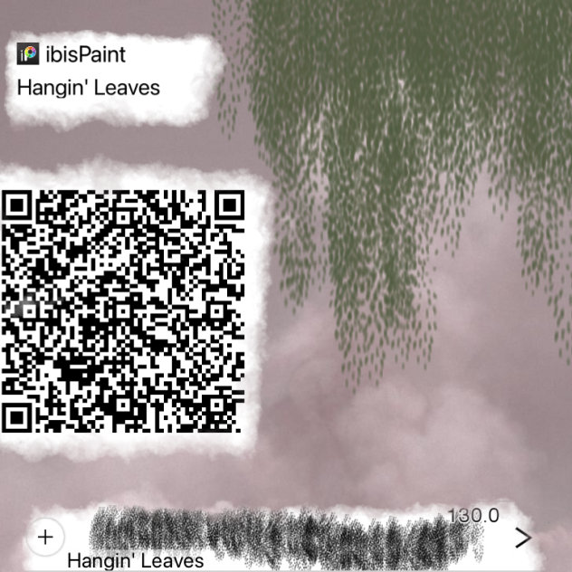 hanging leaves - ibisPaint