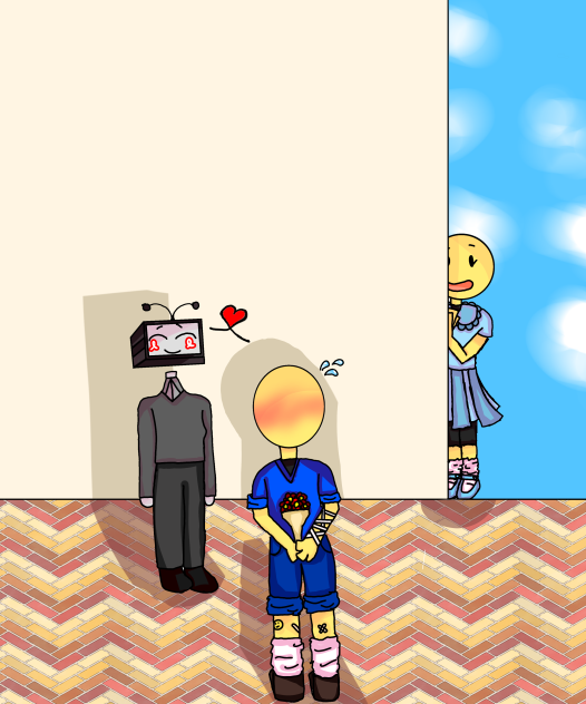 Fanart for playtime (redrawed) - ibisPaint