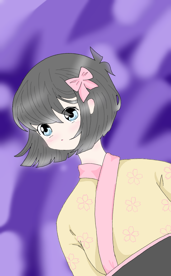Shiru in yukata - ibisPaint
