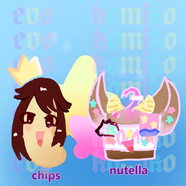 chips and Nutella - ibisPaint