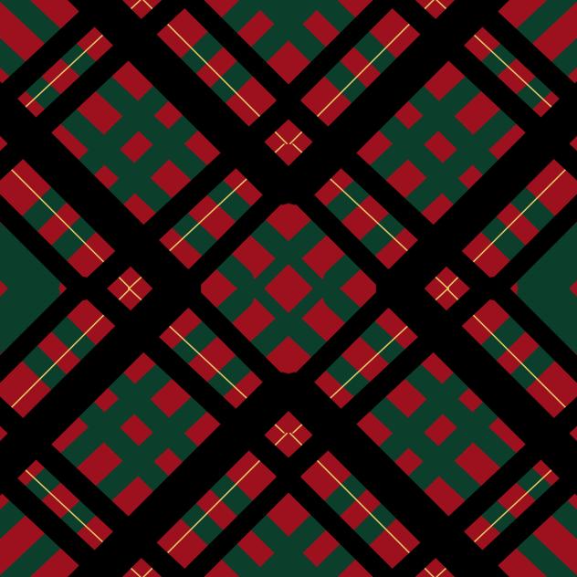 Traditional scotland Tartan 3 - ibisPaint
