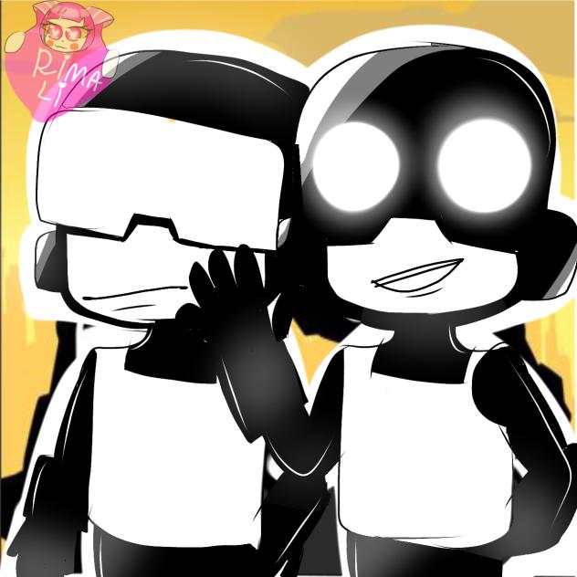 Tank Man and Steve 😵🔥💥 - ibisPaint