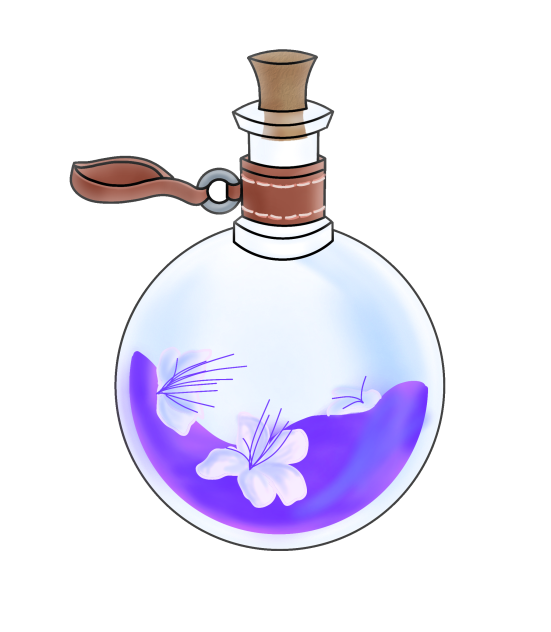 Poisoned orchid potion - ibisPaint