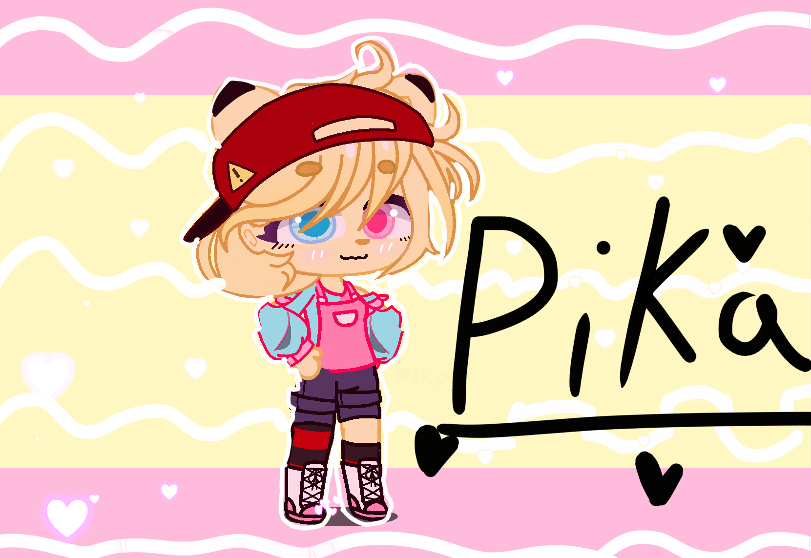 Pika gacha en mi estilo uwu - ibisPaint