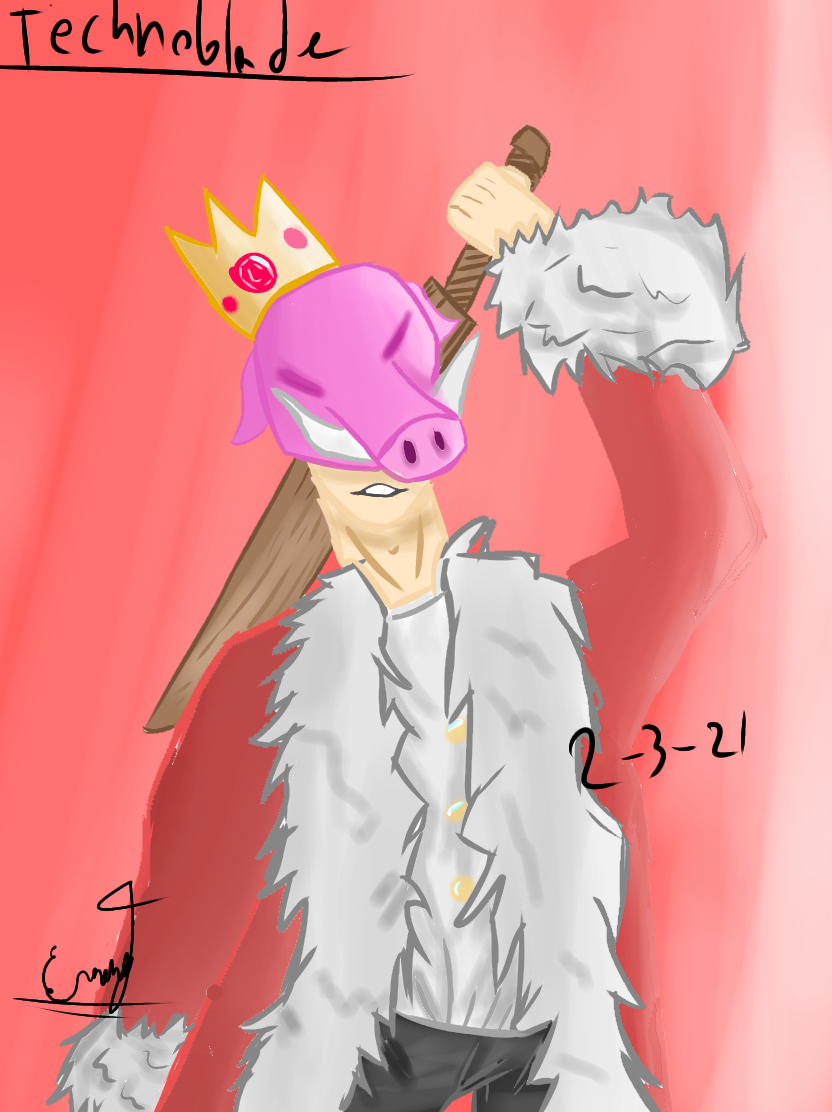 technoblade - ibisPaint