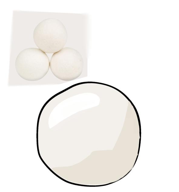 Dryer Wool Ball Object Show Asset - ibisPaint