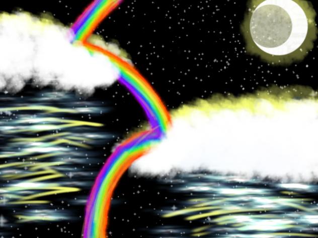 Crying Rainbows - ibisPaint