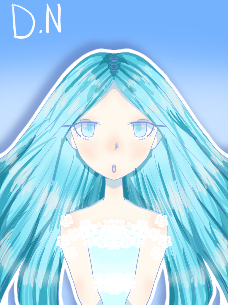 Chrystal blue - ibisPaint